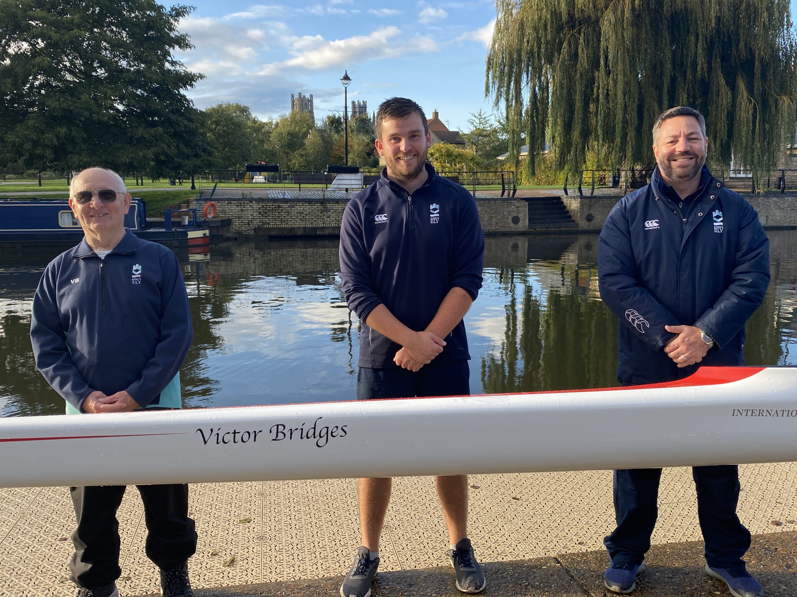 New double scull named in honour of dedicated King’s Ely rowing coach ...