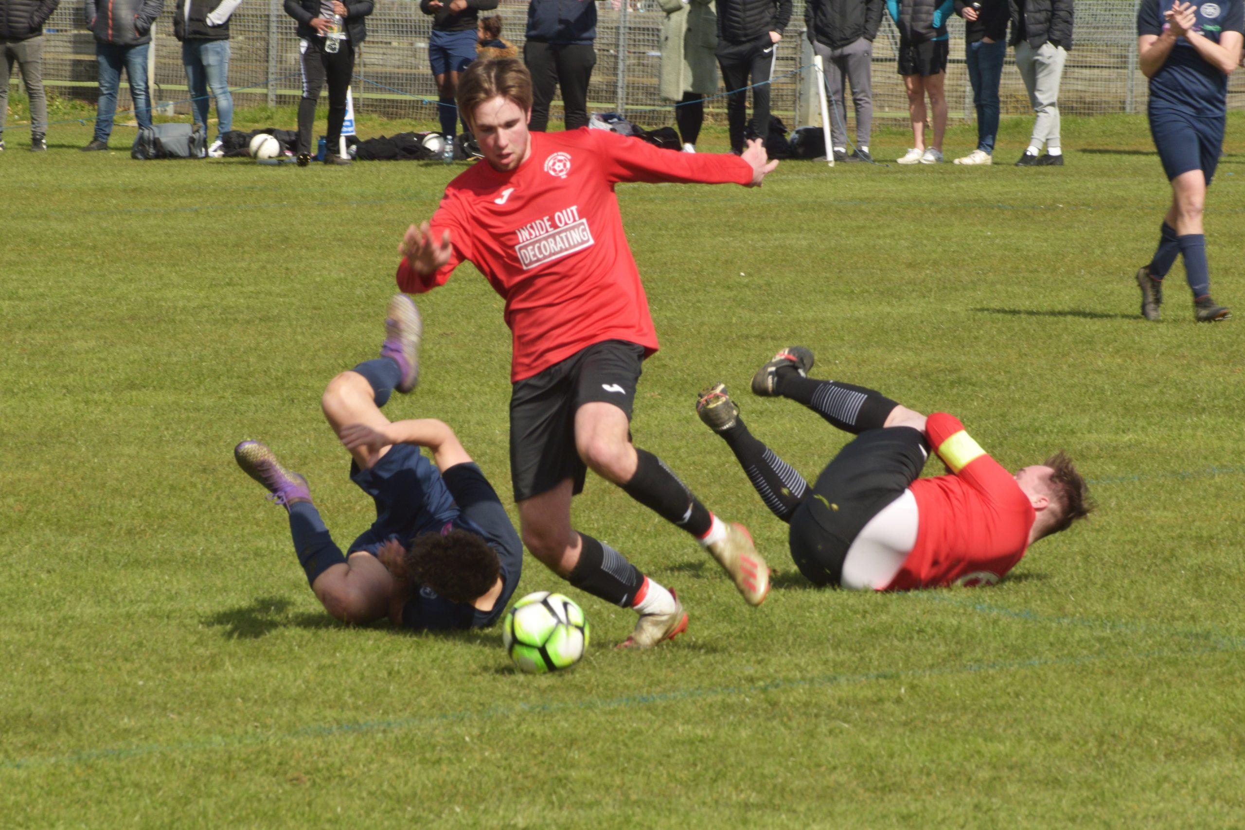 The Mighty Haddenham Rovers Go Marching On! - Spotted in Ely