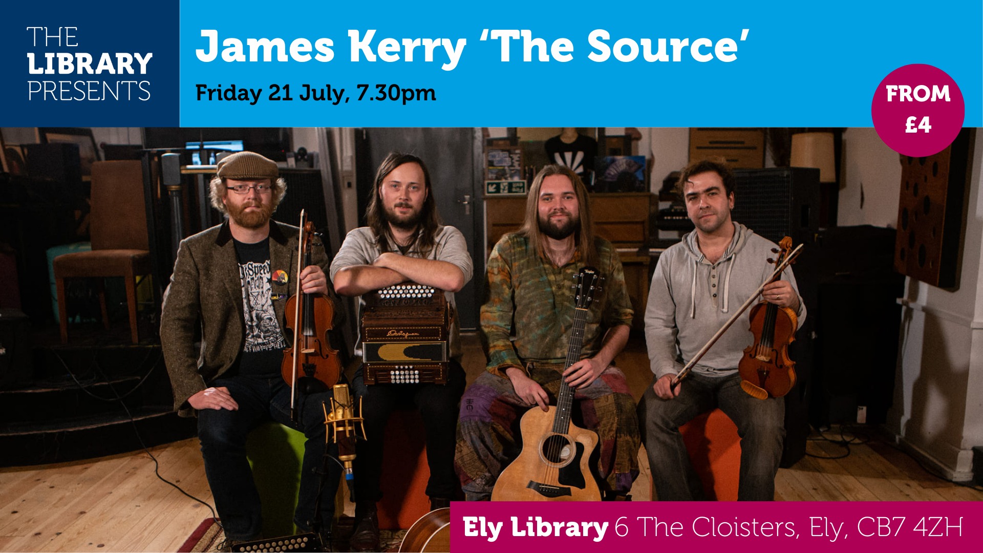 James Kerry ‘The Source’ - Spotted in Ely