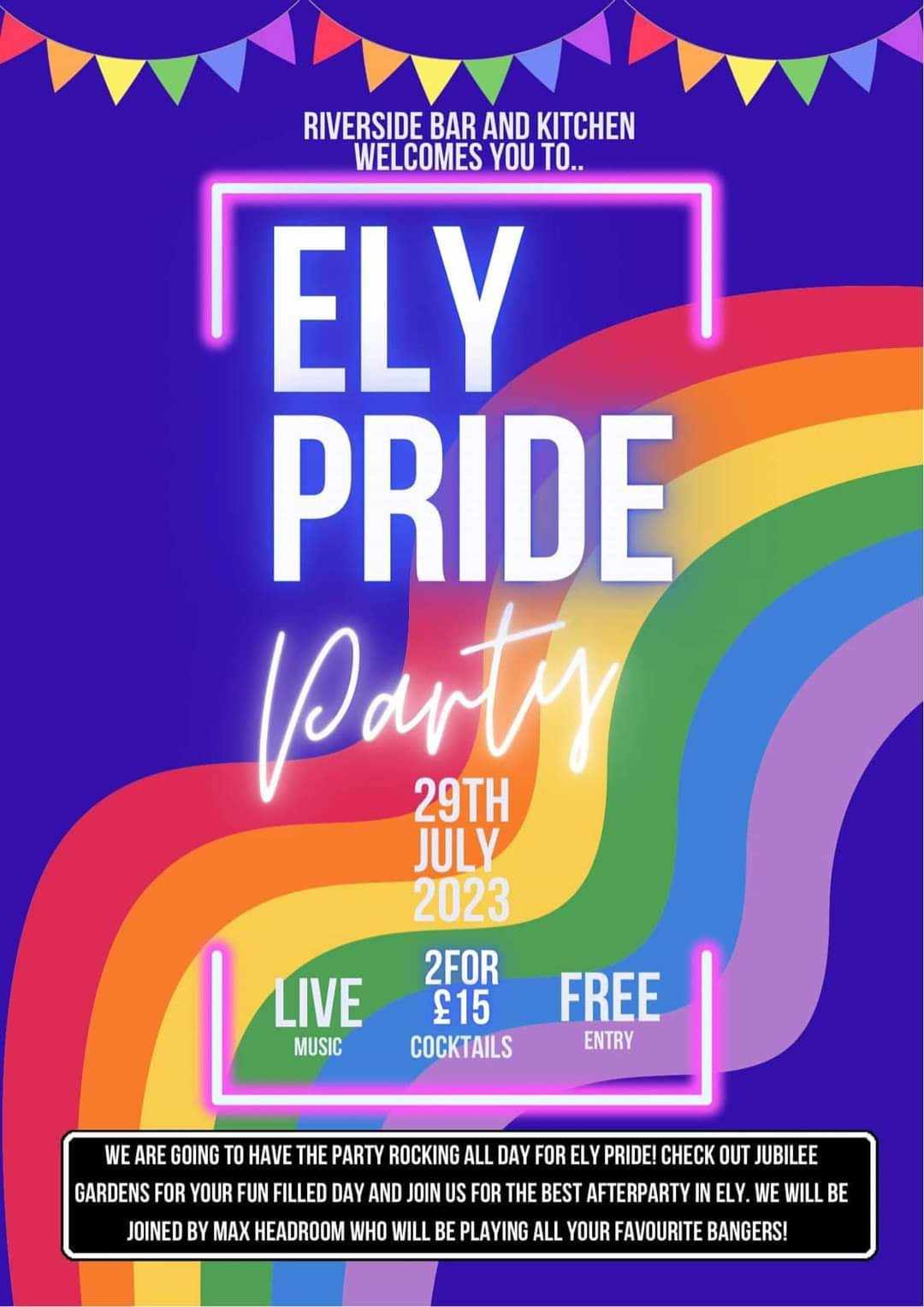 Ely Pride Party - Spotted in Ely