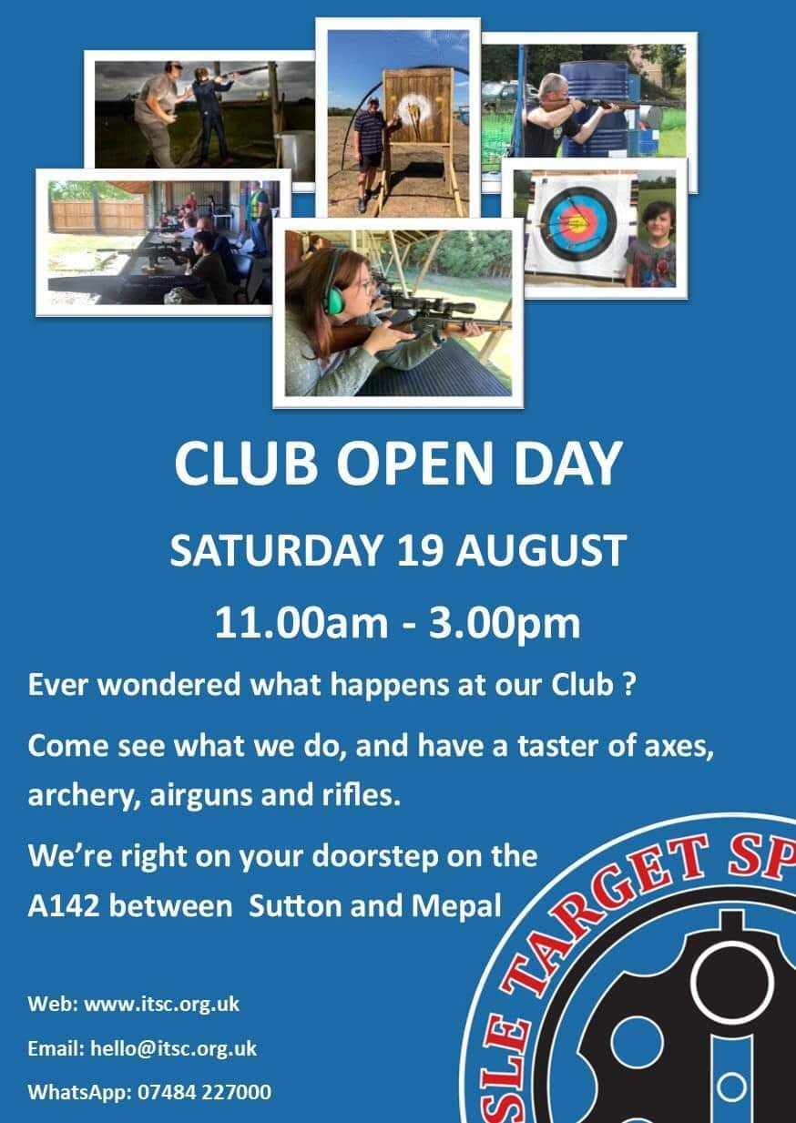 Club Open Day - Spotted in Ely