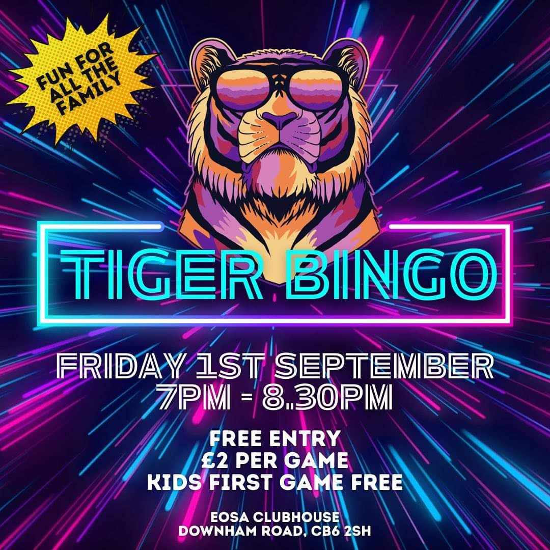 Tiger Bingo - Spotted in Ely