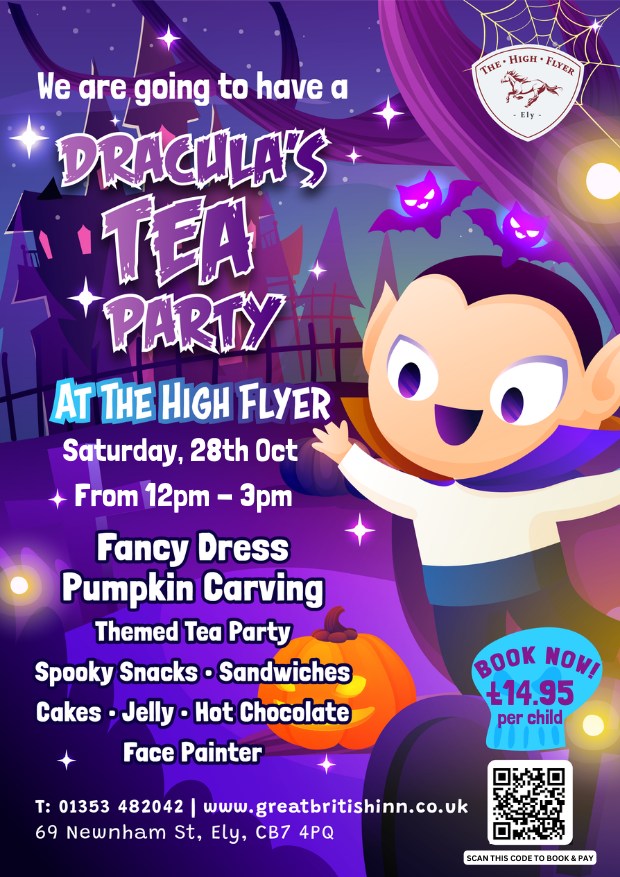 Dracula's Tea Party - Spotted in Ely