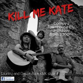 Live Music - Kill Me Kate - Spotted in Ely