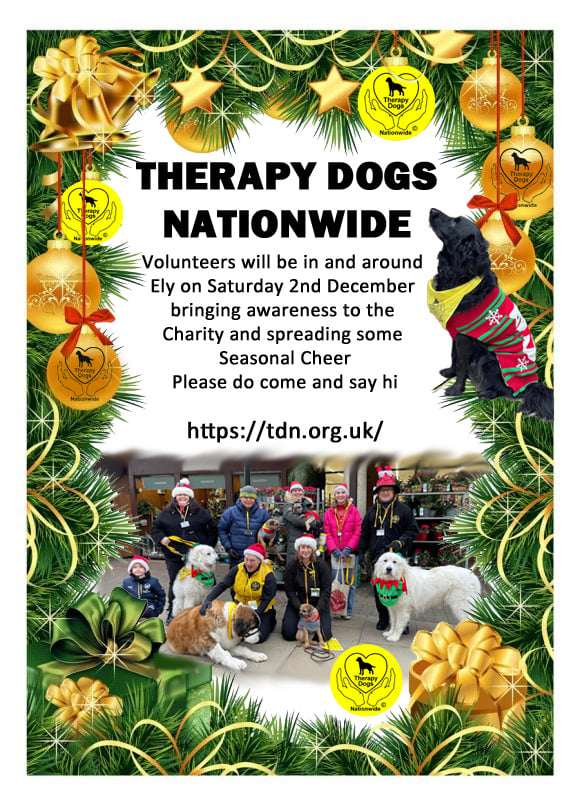 Therapy Dogs Nationwide - Spotted in Ely