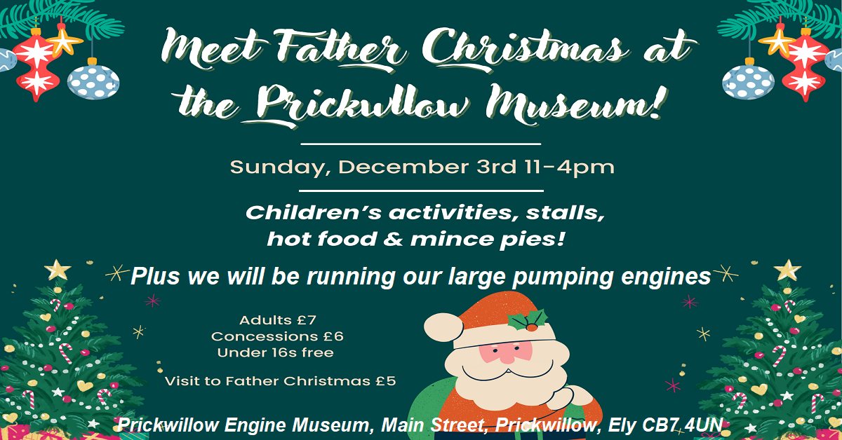 Prickwillow Museum's Great Christmas Event - Spotted in Ely