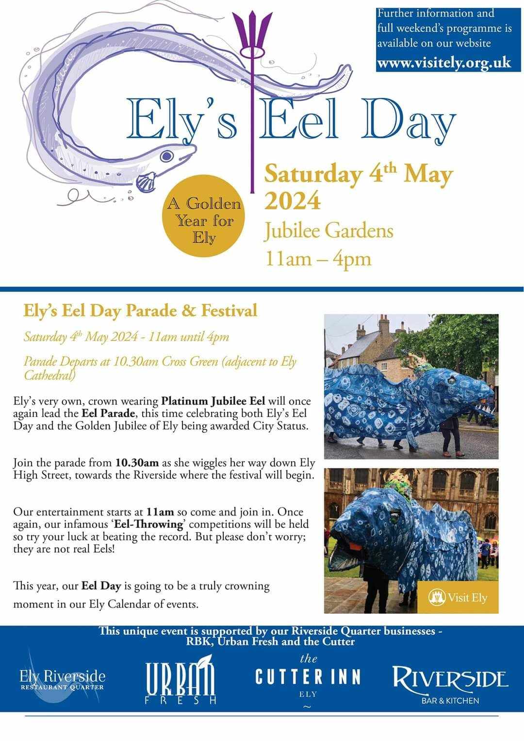 Eel Day 2024 - Spotted in Ely