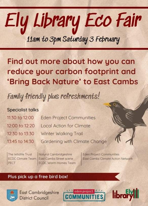Ely Library Eco Fair - Spotted in Ely