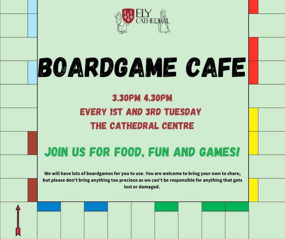 Boardgame Café - Spotted in Ely