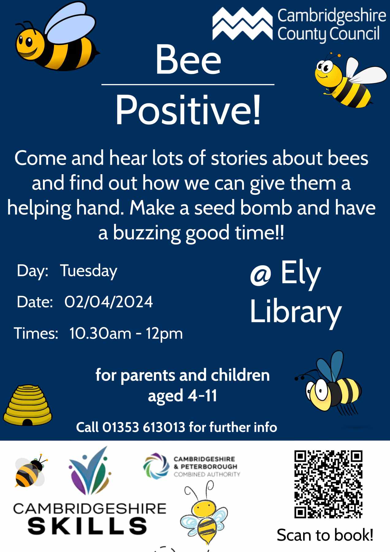 Bee Positive - Spotted in Ely