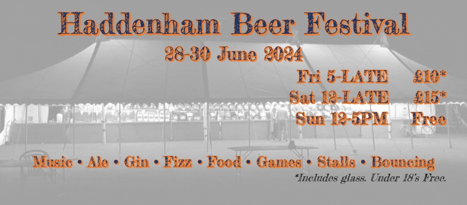 Haddenham Beer Festival 2024 - Spotted in Ely