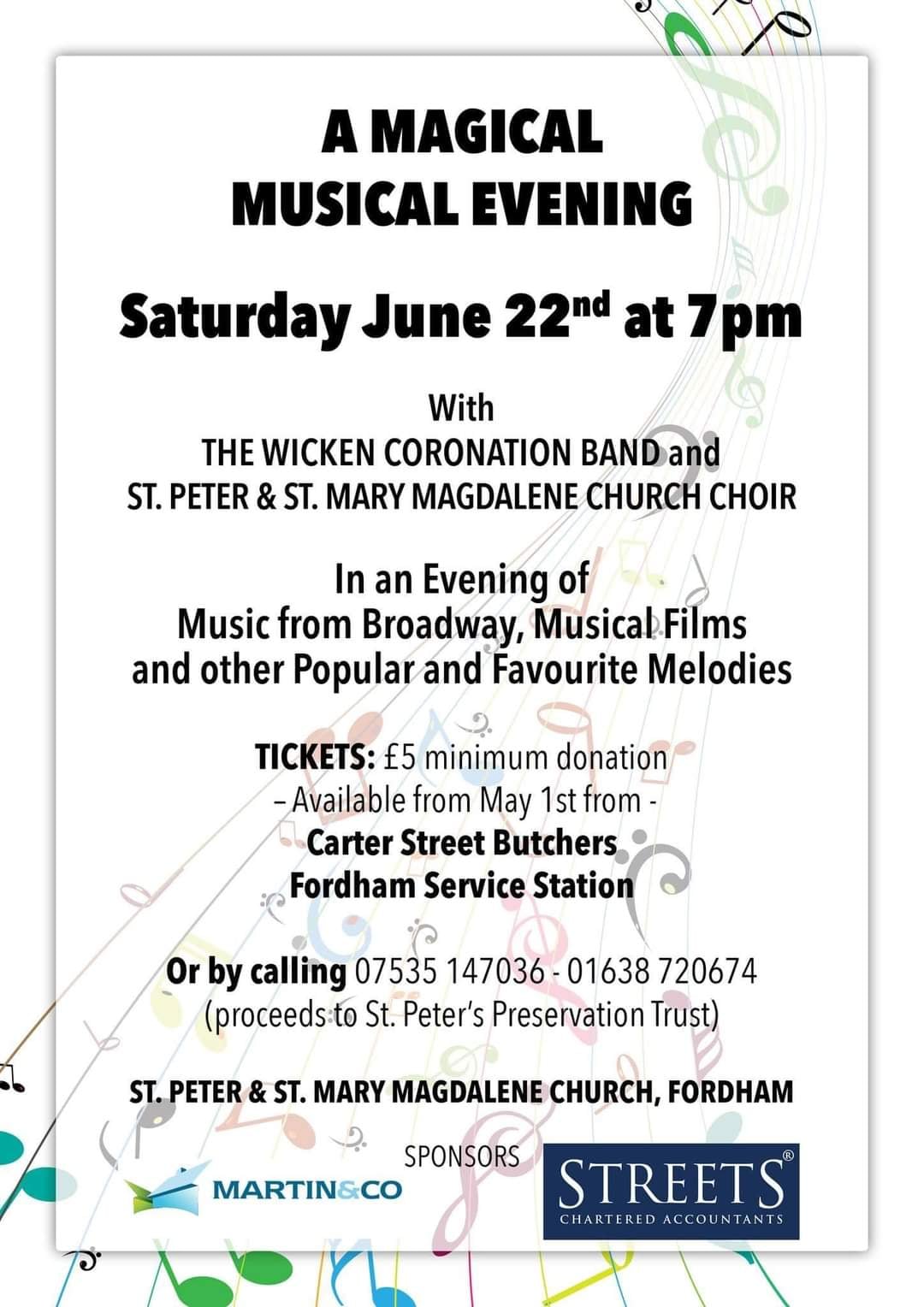 A Magical Musical Evening - Spotted in Ely