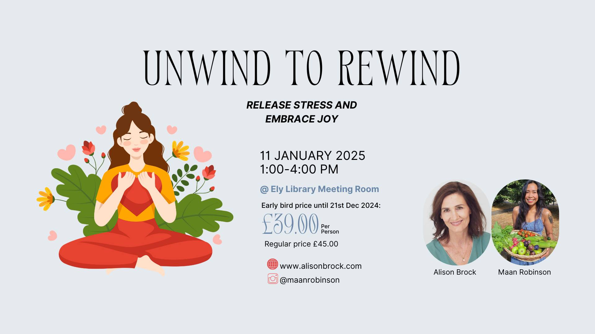 Unwind to Rewind - Release Stress and Embrace Joy - Spotted in Ely