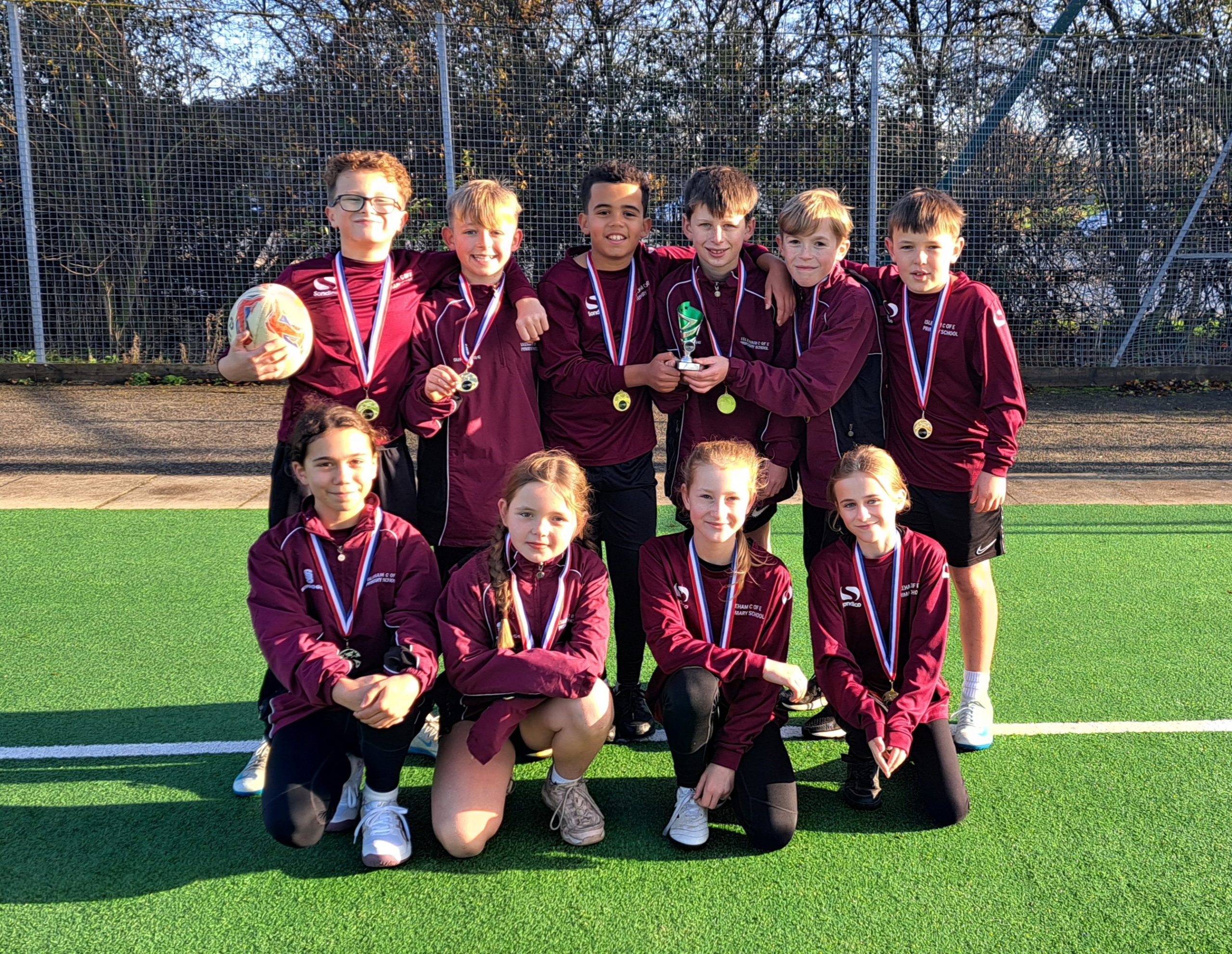Inter Primary School Tag Rugby Tournament - Spotted in Ely