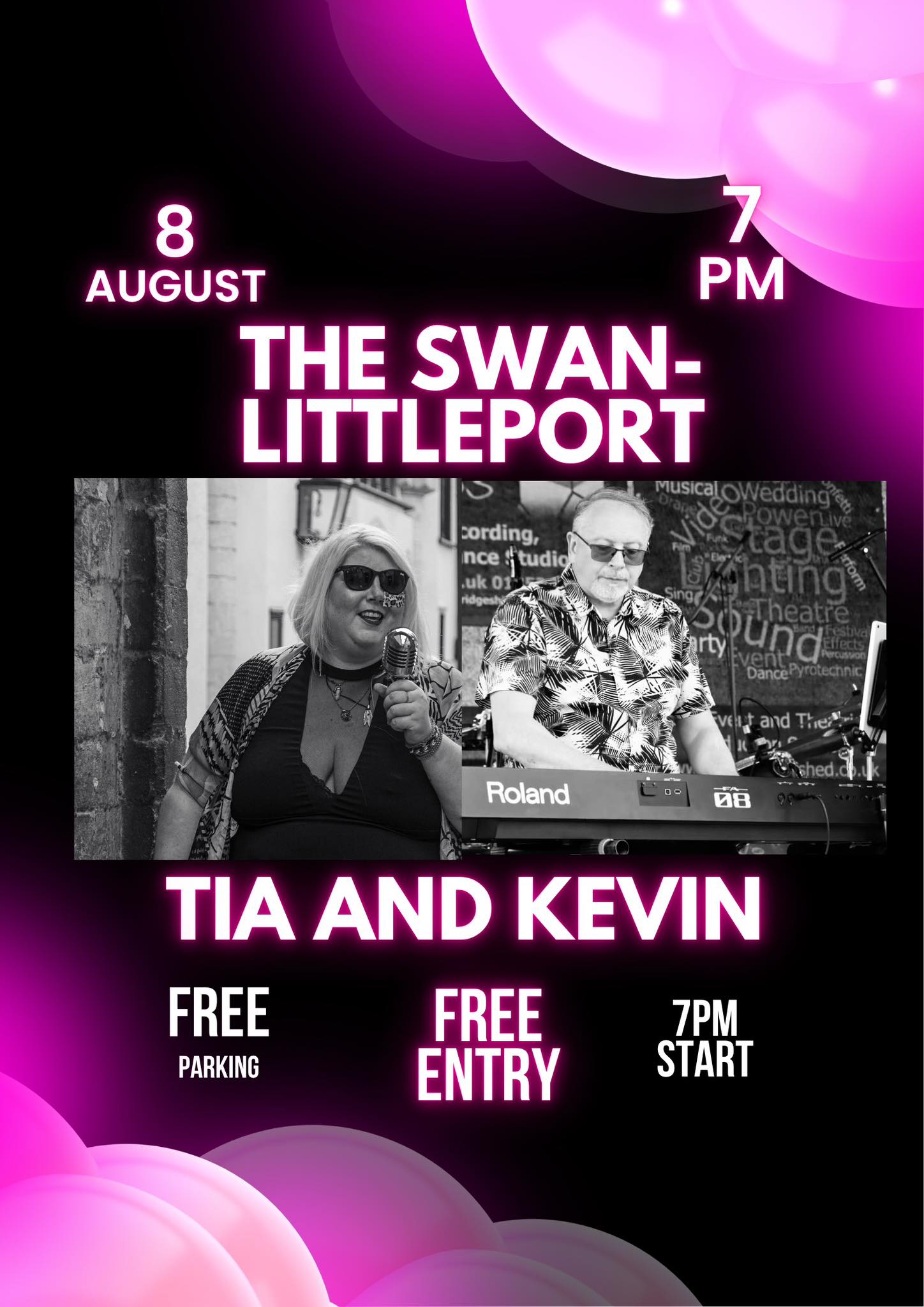 Tia and Kevin @ The Swan, Littleport - Spotted in Ely
