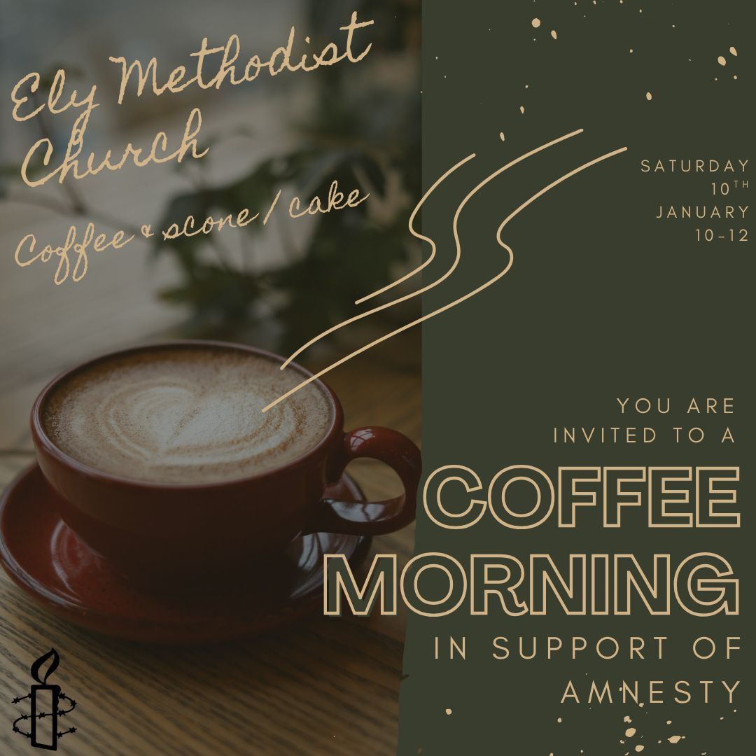 Ely Amnesty Coffee Morning - Spotted in Ely