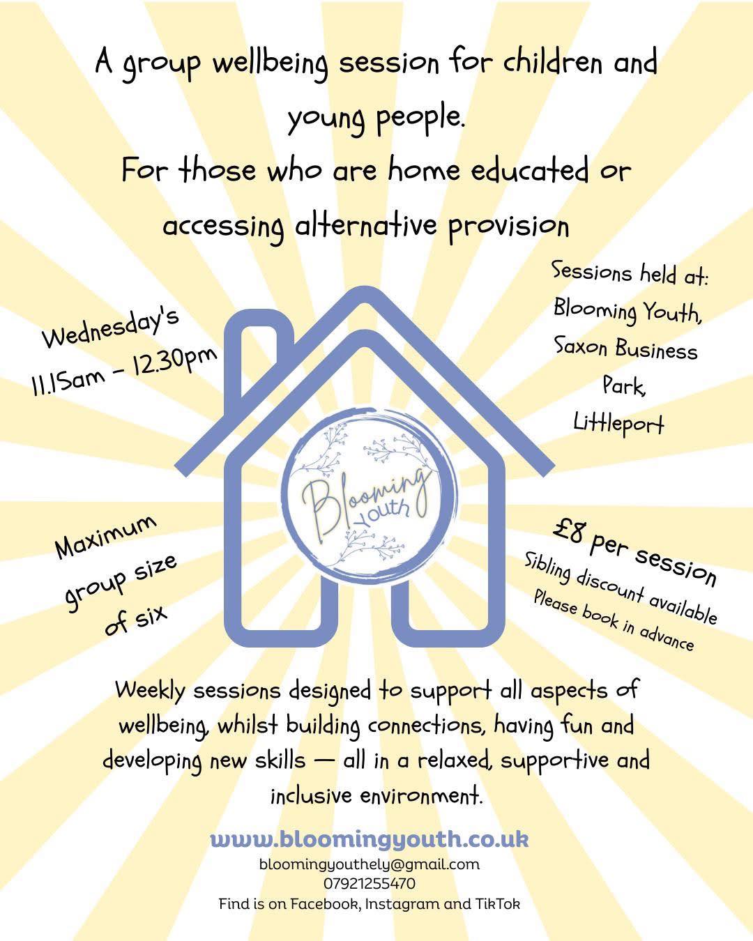 Wellbeing Session for Children - Spotted in Ely